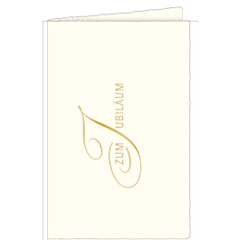 A5 Bütte Glückwunschkarte zum Jubiläum | Online kaufen